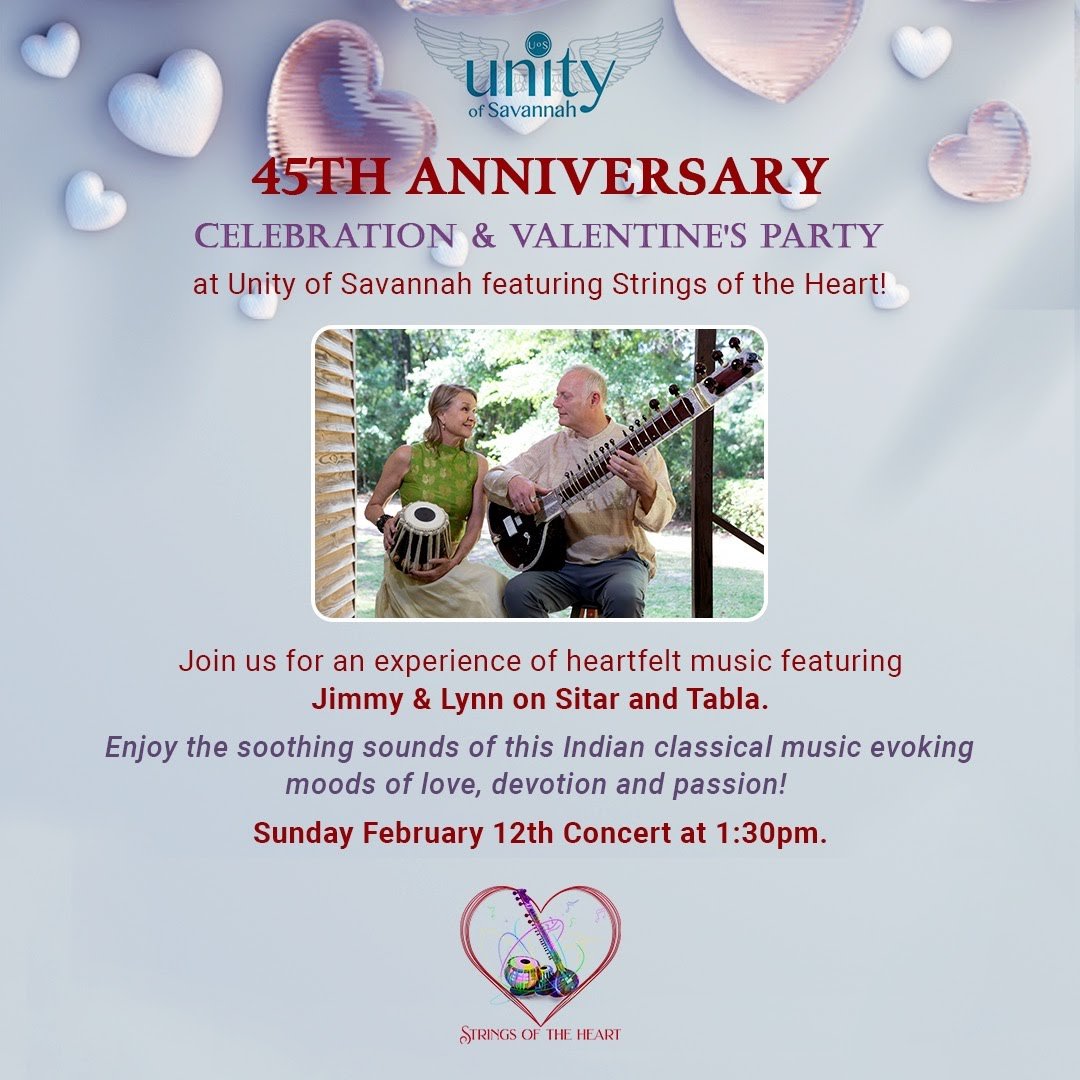Our 45th Anniversary and Valentine’s Party – Unity of Savannah