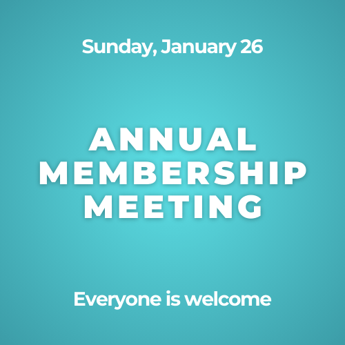 Annual Membership Meeting – Unity of Savannah